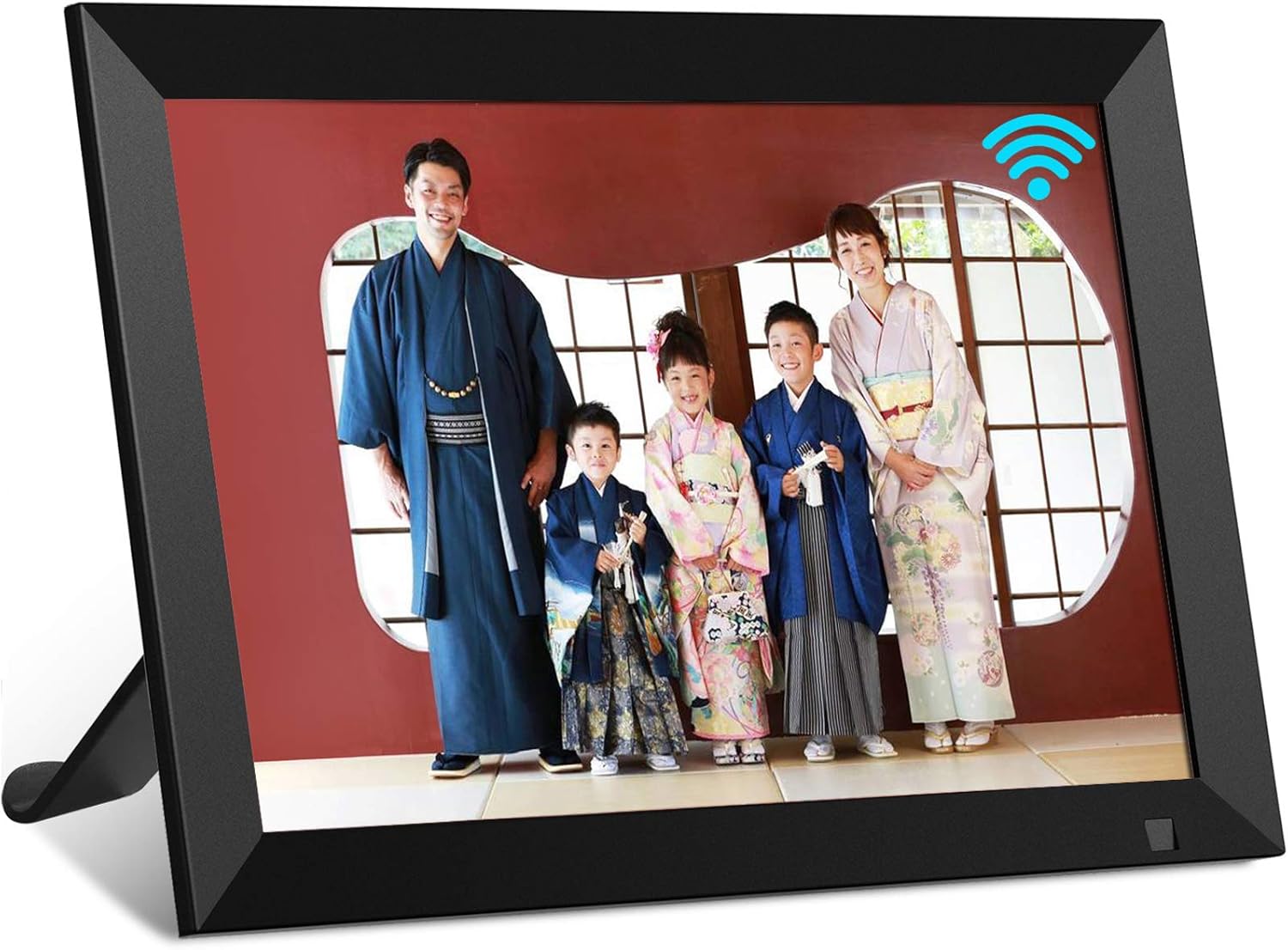 Amazon | moonka wifi デジタルフォトフレームwifi対応 画面10.1インチ 人感センサー 1280*800高解像度 ...