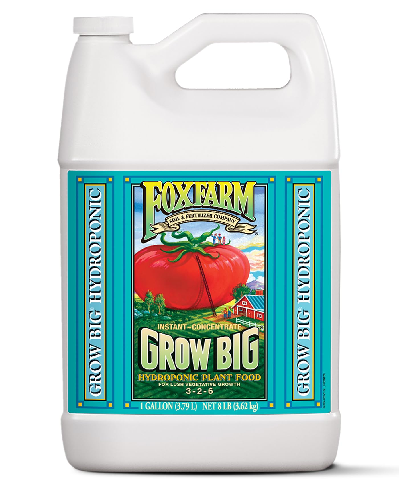 FoxFarm Grow Big Hydro Liquid Fertilizer, Plant Food with Micro ...