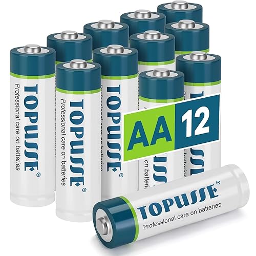 60 Pack AA Batteries, Long Lasting Alkaline 1.5v Leakproof Double A ...