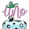 Spanish Uno 1st Birthday Cake Topper - Feliz Cumpleanos Photo Booth ...