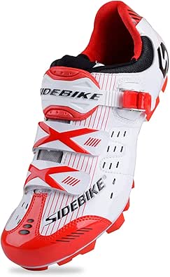 SIDEBIKE Zapatillas de MTB - Zapatillas Unisex Suelas de Carbono ...