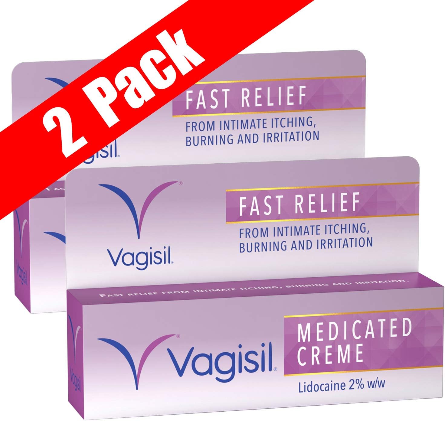 Vagisil Medicated Creme, 30 g (2 packsx 30 g) – BigaMart
