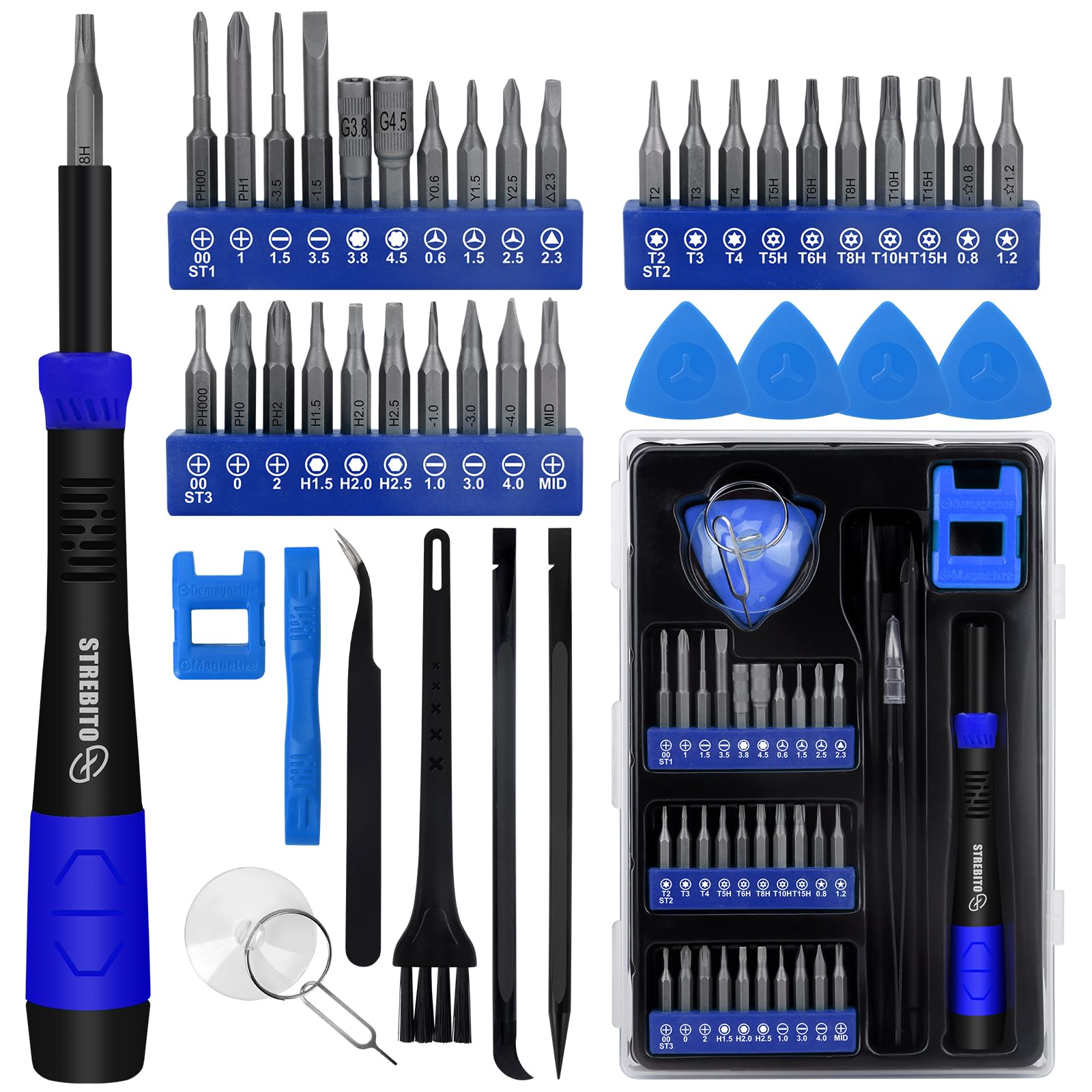 Mua STREBITO Small Precision Screwdriver Set with Torx T5, T6, T8, Y00 ...