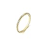 Valloey Rover 14K Gold Thin Beaded Rings, Full Bead Sterling Twisted ...