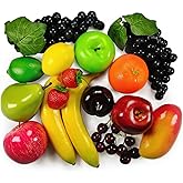 Amazon.com: Artificial Fruits Pack, Fake Mixture Fruits for Home Decor ...