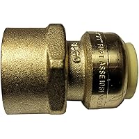 1 PIECE XFITTING 3/4" PUSH FIT X 1" FEMALE NPT/FNPT ADAPTER, CERTIFIED ...
