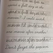 Cursive Handwriting Practice Workbook for Teens: Harper, Julie ...