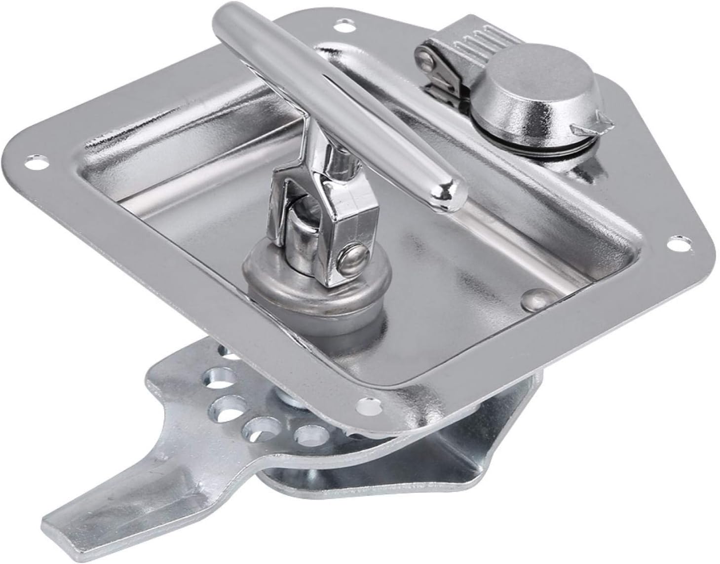 T-Shape Lock Folding T-Shape Handle Lock Tool Box Keys Kit for Truck ...