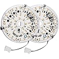 Teemyaa Ceiling Fan LED Light Replacement 3.93', Ceiling Fan Light Kit ...