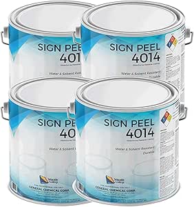 Amazon.com: SignPeel 4014 Temporary Protective Peelable Coating by ...