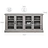BELLEZE 70 Inch Sideboard Buffet Cabinet, Entertainment Center with ...