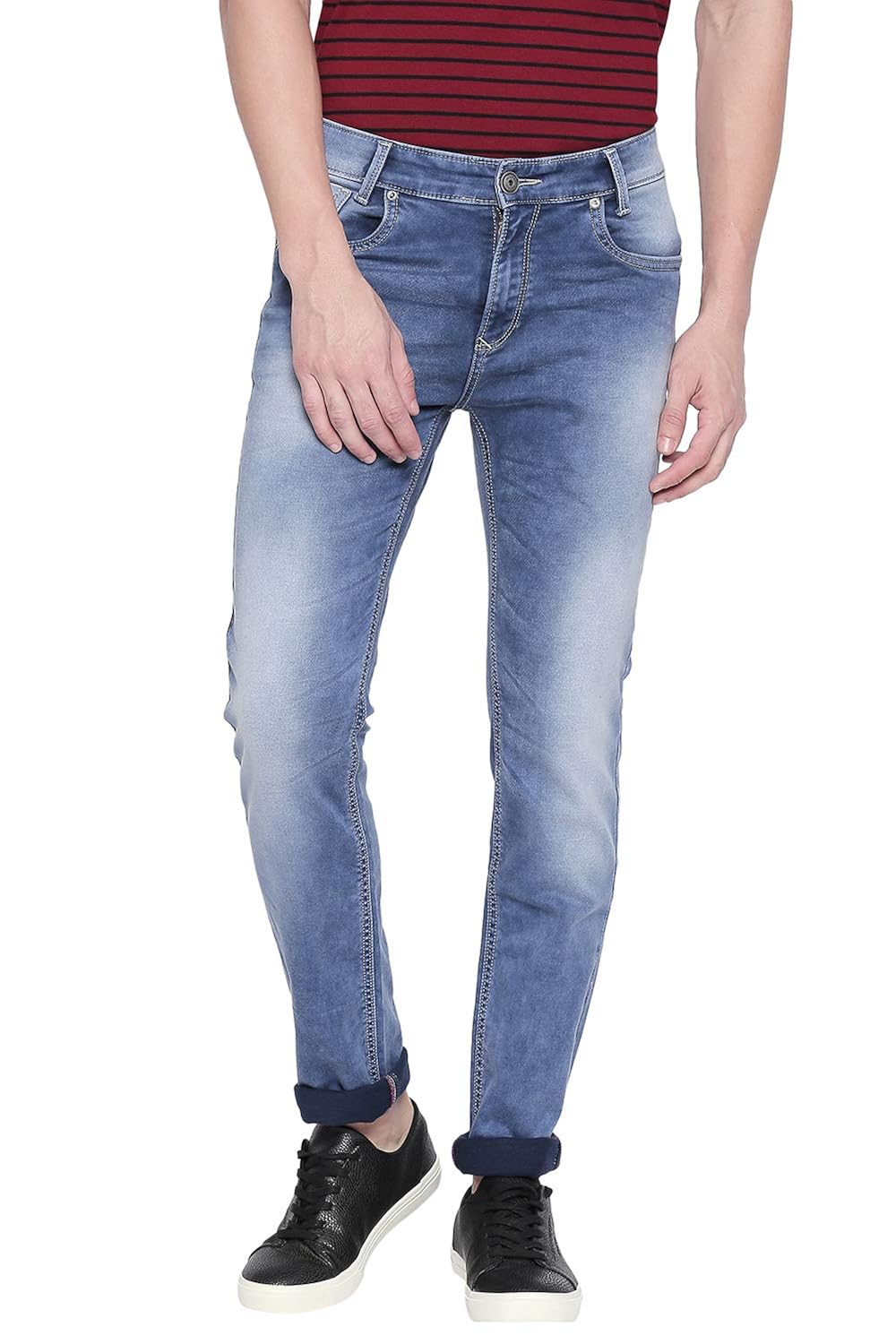 Buy Mufti Men's Slim Fit Jeans at Amazon.in