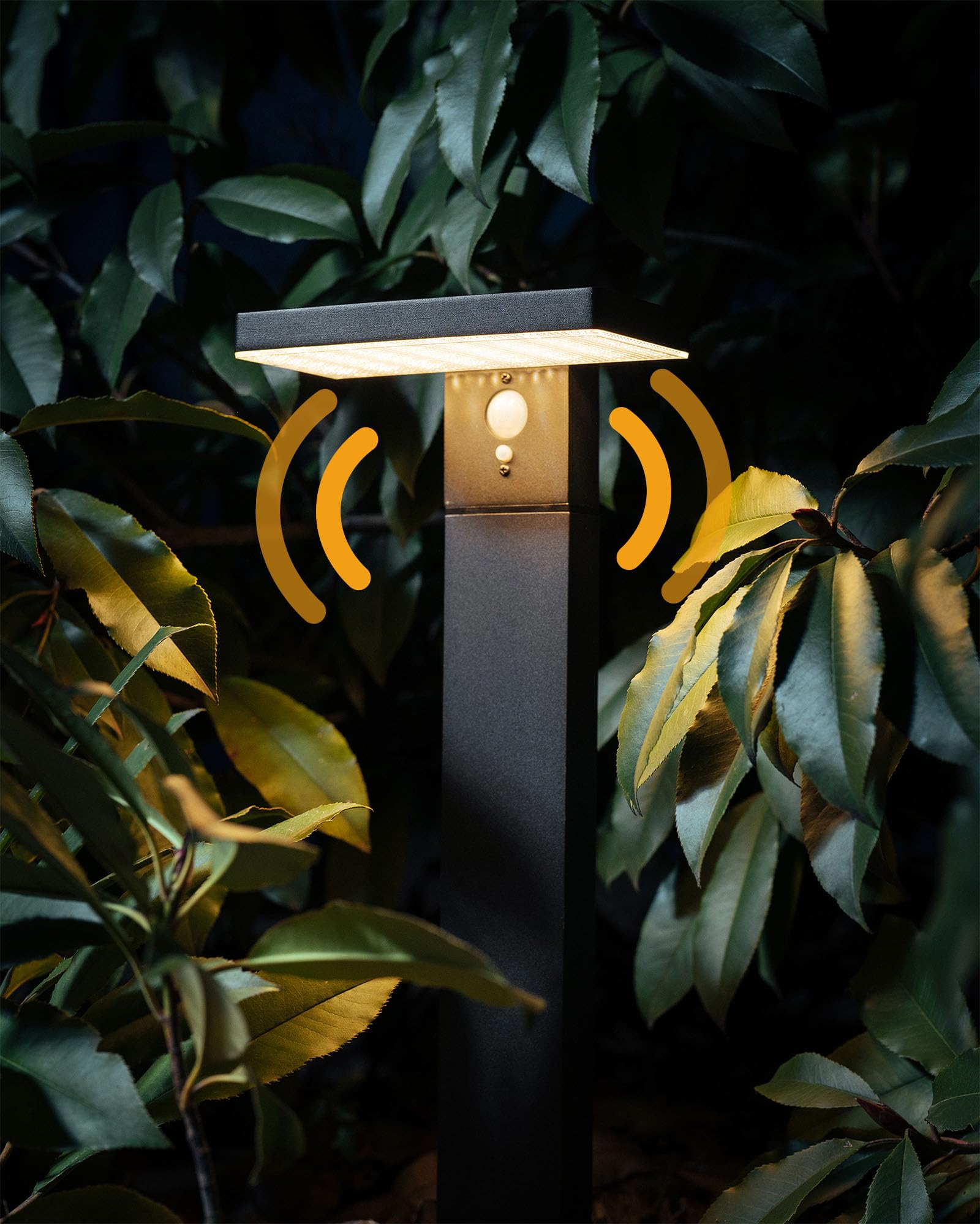 Yoolax Solar Pathway Lights Outdoor Motion Sensor Landscape Lights 2 ...