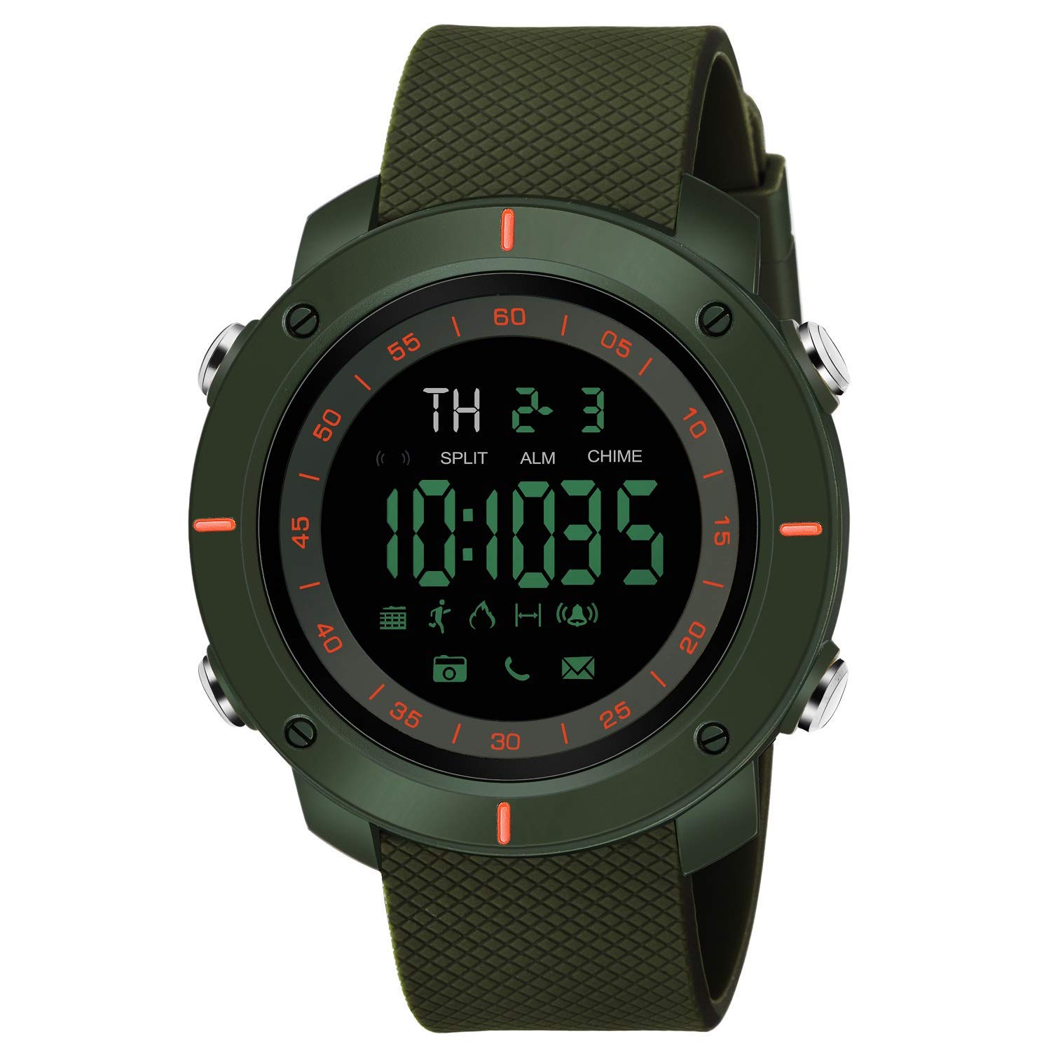 Buy Piaoma Waterproof Series Digital Black Dial Digital Boy's and Men's ...