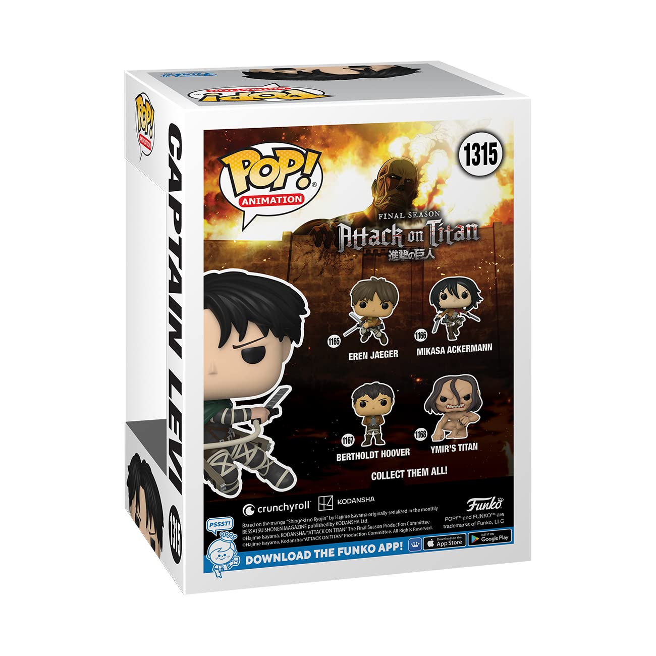 Mua Funko Pop Attack on Titan Captain Levi Ackerman (Final Season ...