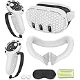 Amazon.com: Silicone Cover Set Compatible with Oculus/Meta Quest 3, VR ...
