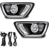 Amazon.com: Nilight Fog Light Assembly Compatible with 2015 2016 2017 2018 2019 2020 Chevy ...