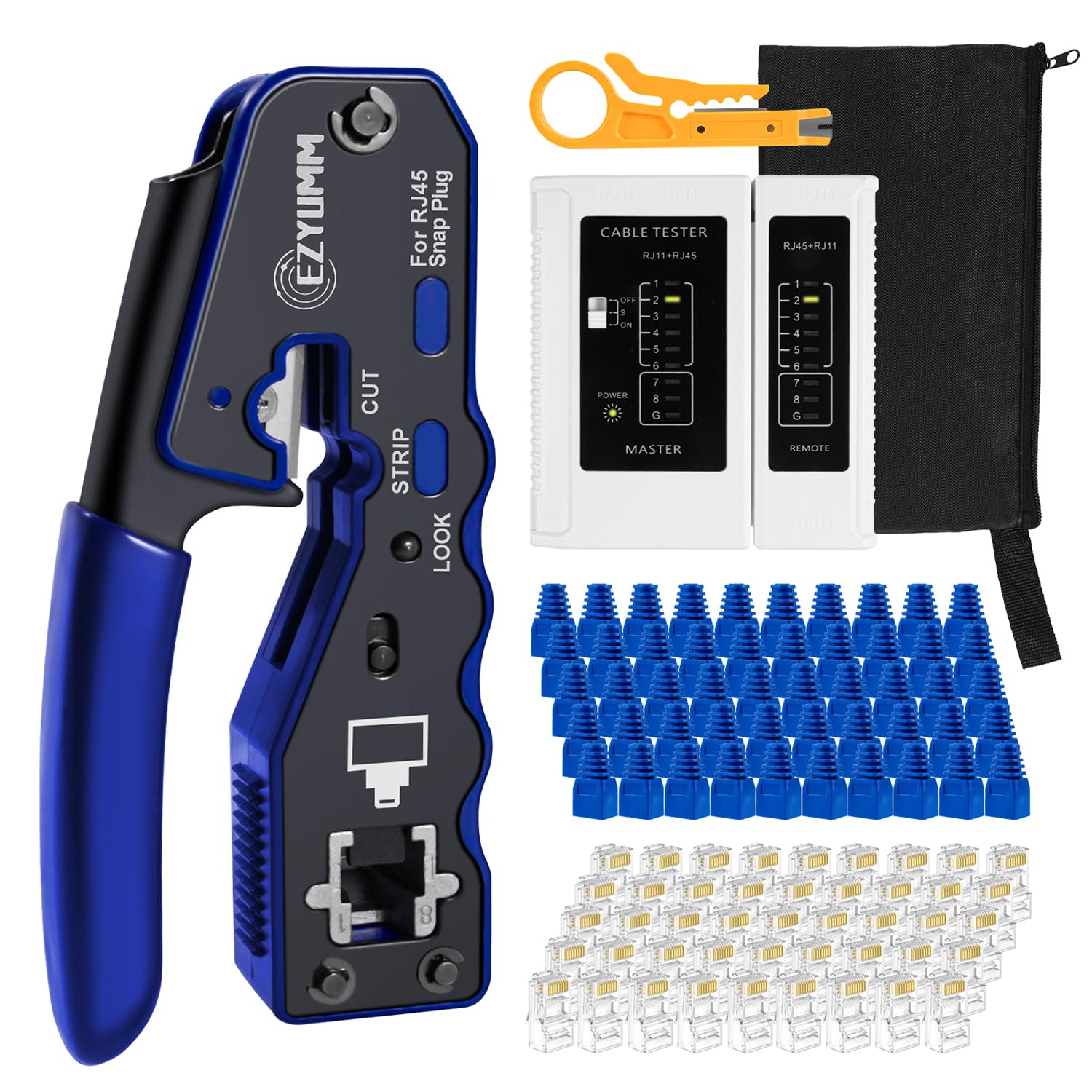 Mua Multifunction RJ45 Crimp Tool, Professional RJ45 Pass Through ...