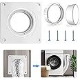 Amazon.com: Dryer Vent Connector Kit, Dryer Vent Wall Plate Adapter ...