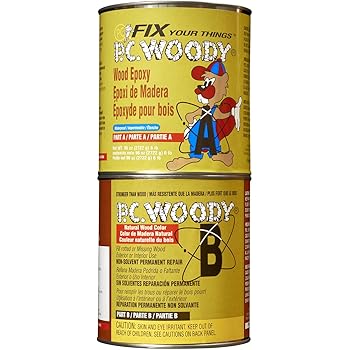 PC Products Rotted Wood Repair Kit with Epoxy and Paste: Amazon.ca ...
