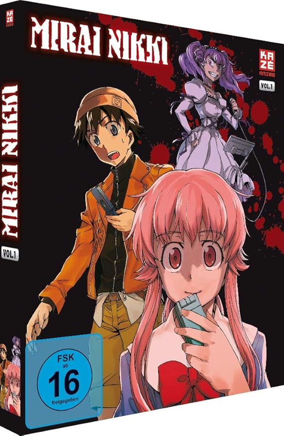 Mirai Nikki-Vol.1-[DVD] [Import]: DVD & Blu-ray : Amazon.fr