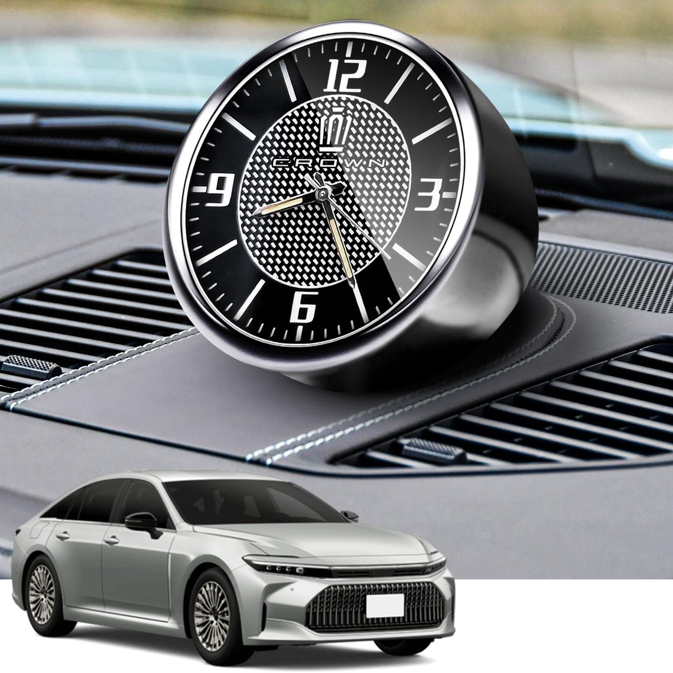 Mua HUDIY Toyota Exclusive New Crown 35 Series Car Watch Car Dashboard ...