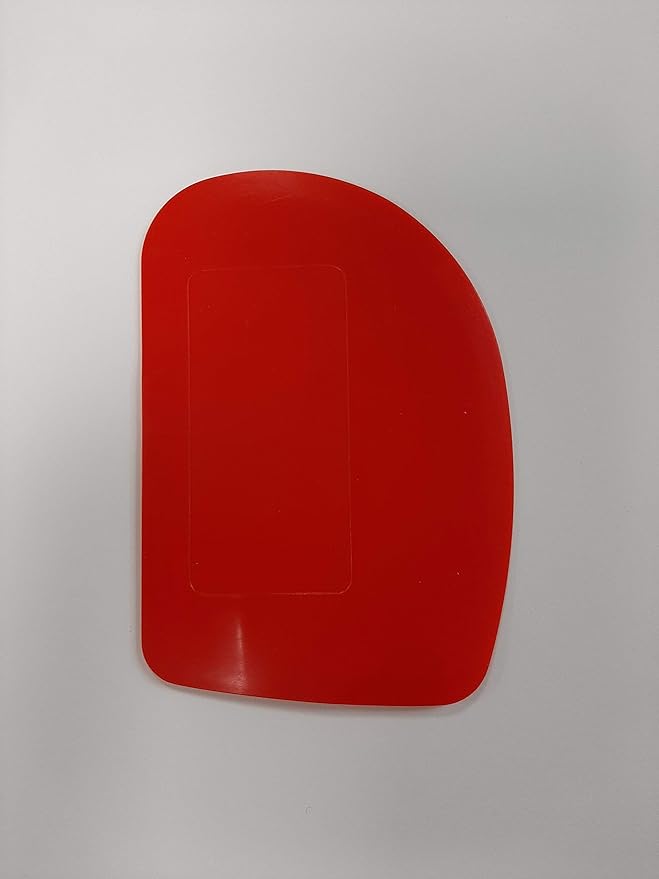 Professional Plastic Dough Scraper Red: Amazon.co.uk: Kitchen & Home