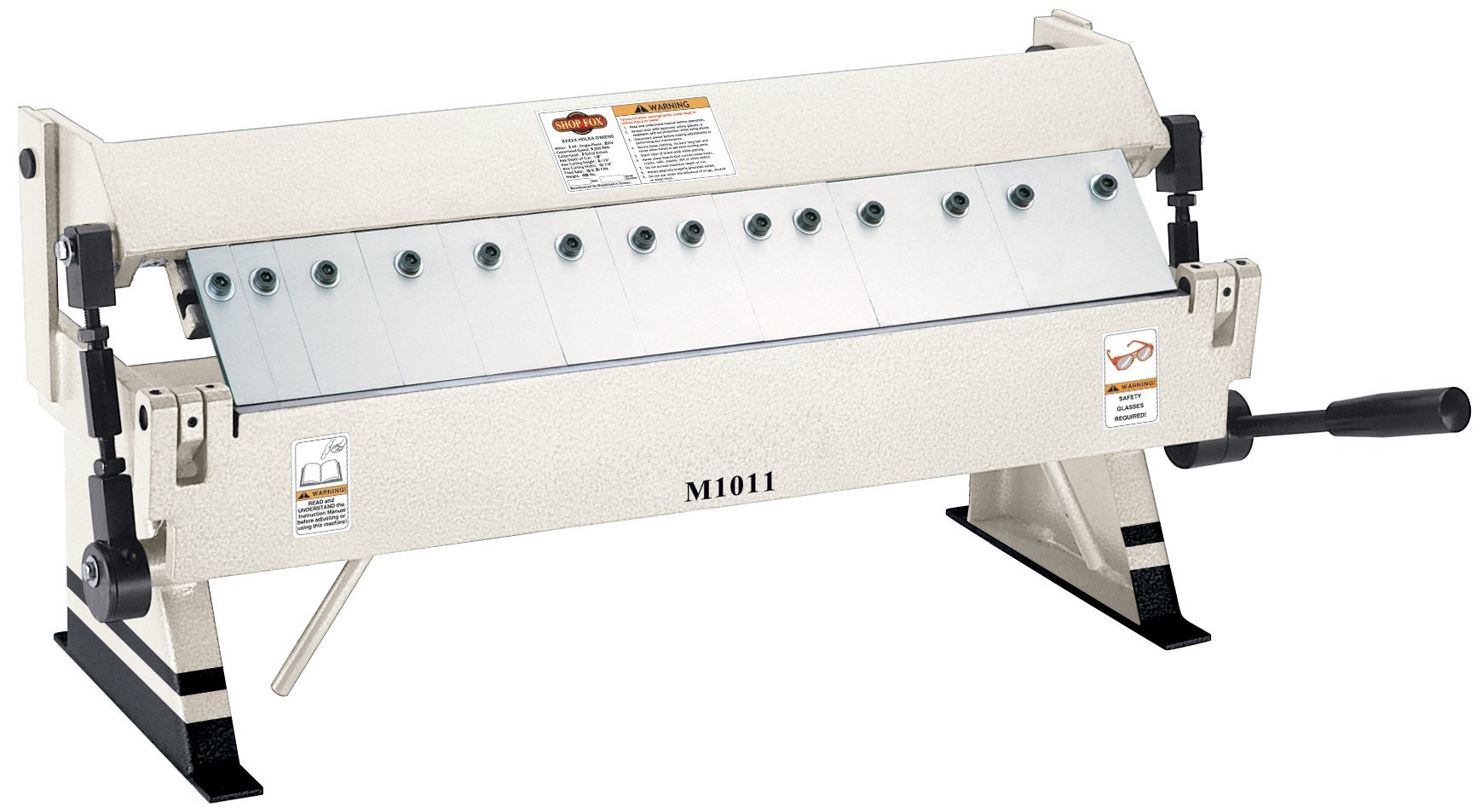 Baileigh BB-4012F Manual Sheet Metal Finger Brake 12-Gauge Mild Steel ...