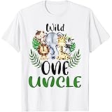 Amazon.com: Wilde One of The Wild One Zoo Birthday Safari Jungle Animal T-Shirt : Clothing ...