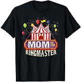 Amazon.com: Dad Of The Birthday Ringmaster Kids Circus Party B-day T ...