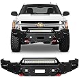 Amazon.com: TIOYAR Front Bumper Compatible with 11-14 Chevrolet Chevy ...