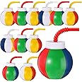 Amazon.com: Amyhill 12 Set Beach Theme Party Supplies Beach Ball Favor ...