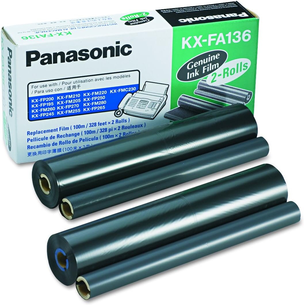Panasonic KX-FA136 Fax Ribbon 2 Pieces: Amazon.co.uk: Electronics