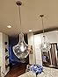 Kichler 42046NICS, Everly Round Pendant, 1 Light, Brushed Nickel ...