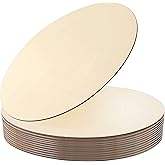 Amazon.com: Wood Circles for Crafts, Audab 12 Pack 12 Inch Unfinished ...