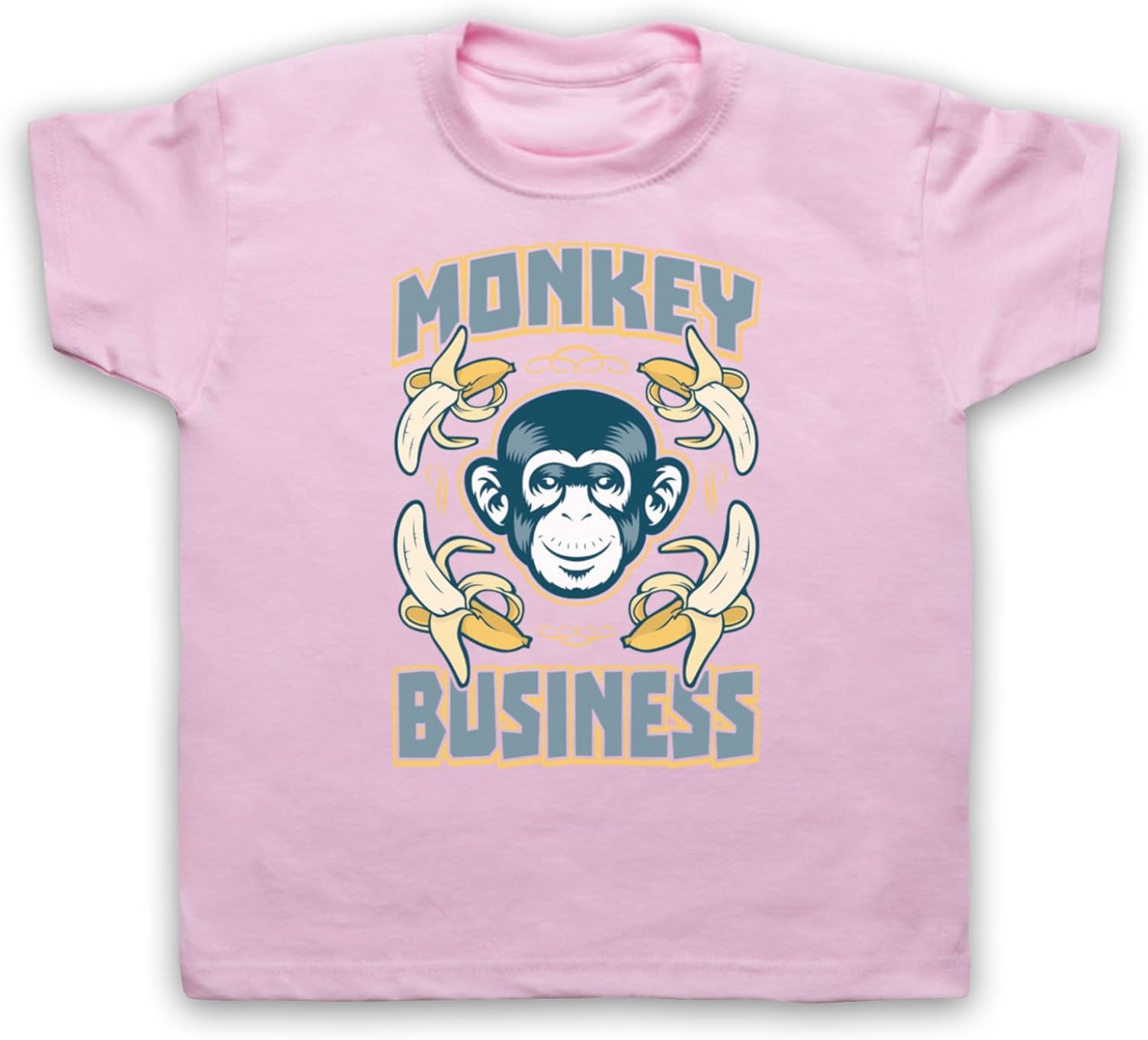 Monkey Business Funny Kids T-Shirt : Amazon.co.uk: Clothing