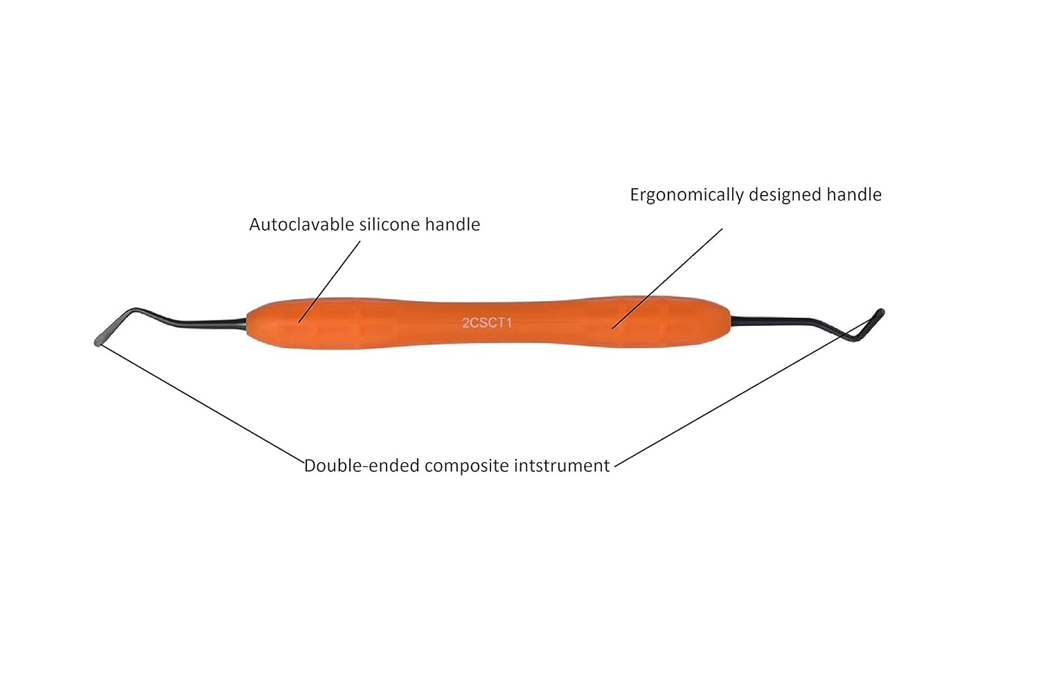 Amazon.com: Osung Dental Composite Instrument, Tool with Autoclavable ...