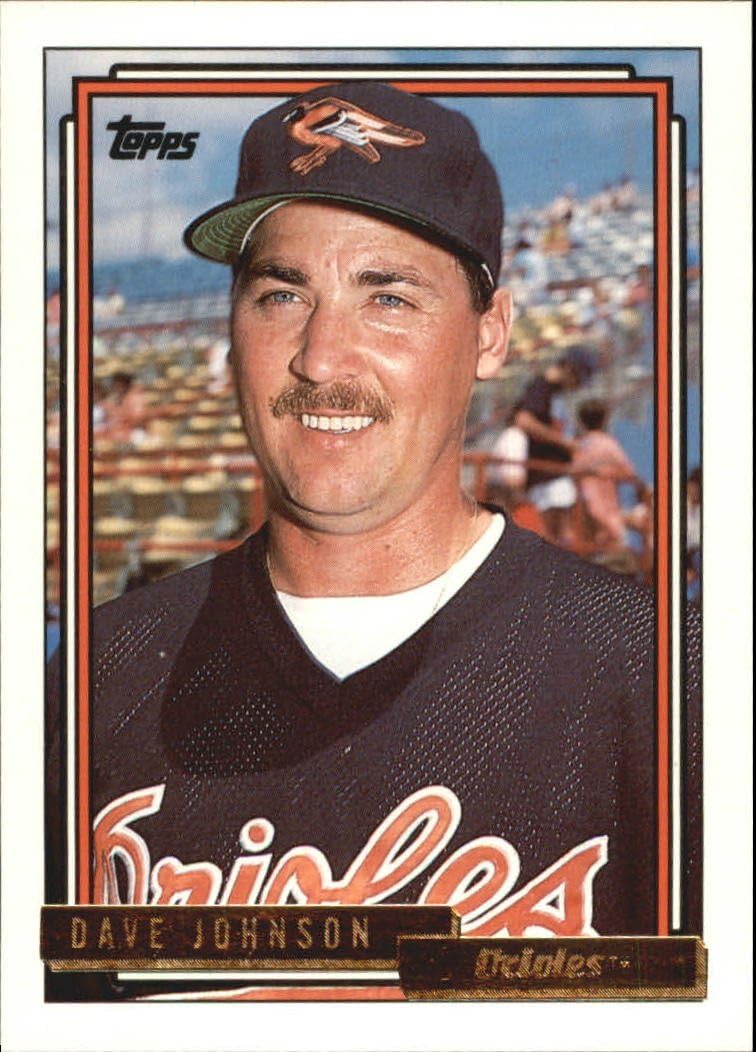 Amazon.com: 1992 Topps Gold #657 Dave Johnson MLB Baseball Trading Card ...