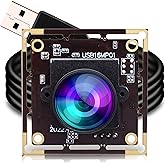 Amazon.com: ELP 16MP Autofocus USB Camera with Microphone for Computer ...