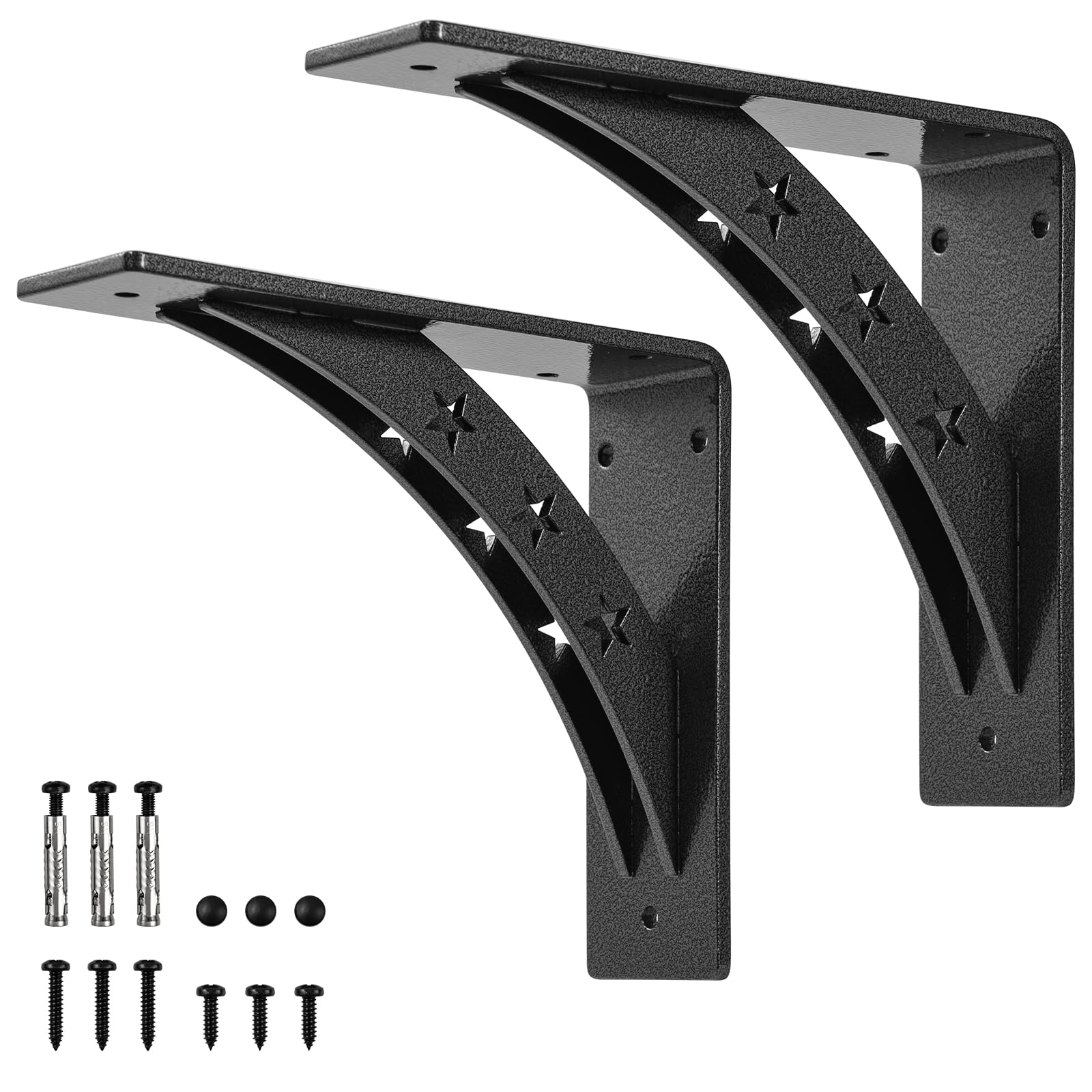 9 inch x 8 inch Heavy Duty Shelf Brackets?max Load 900 LBS,Premium ...