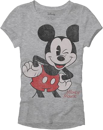 Mickey Mouse Playera clásica de Disneyland World para Mujer: Amazon.es ...