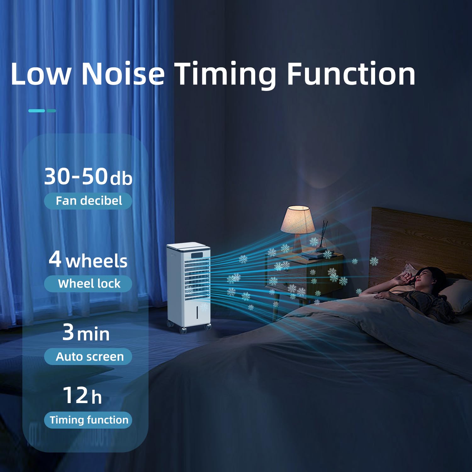 Mua Portable Air Conditioners, 3-IN-1 Evaporative Swamp Cooler Air ...