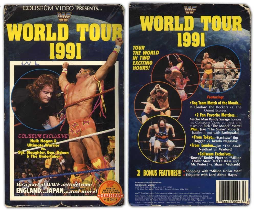 Amazon.com: WWF: World Tour 1991 [VHS]: Movies & TV