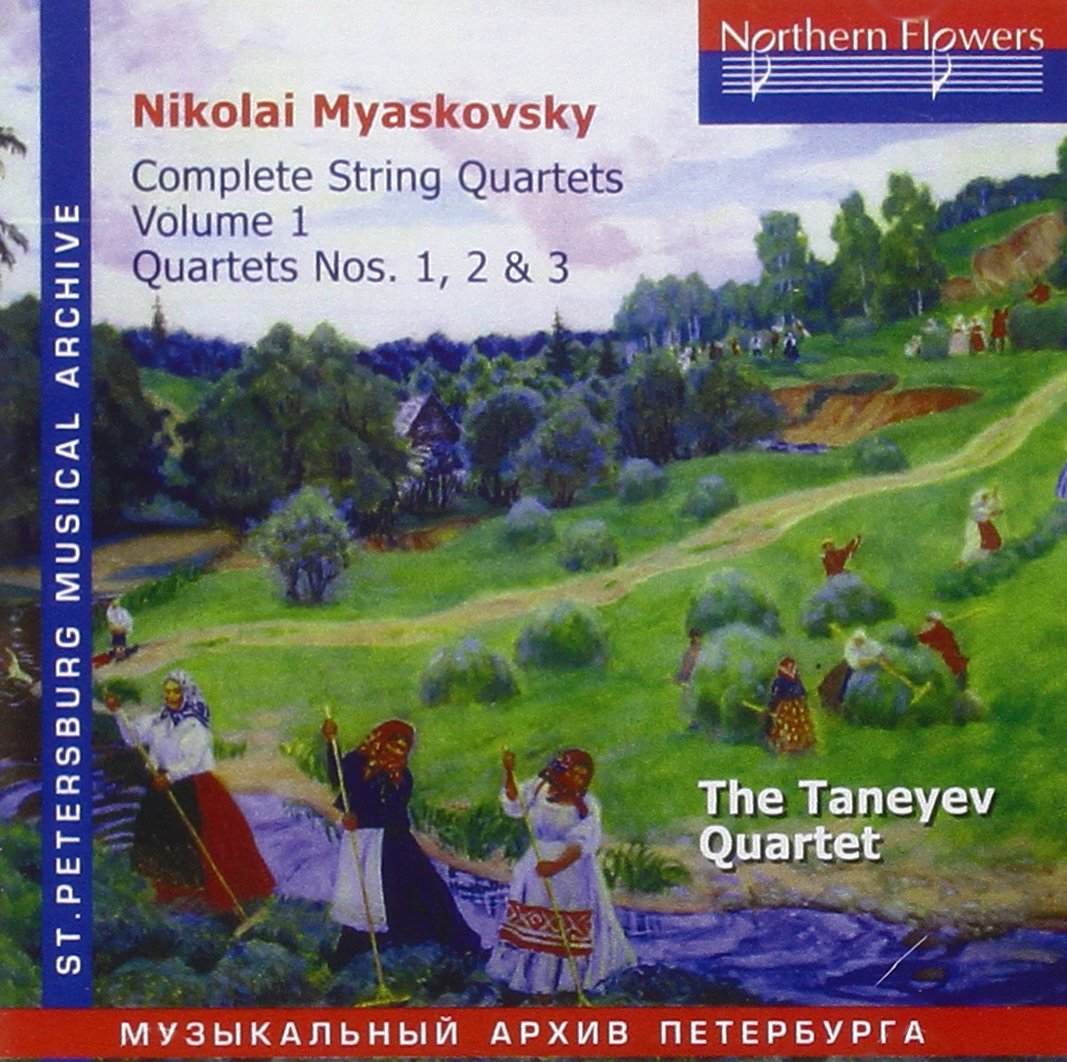 Nikolai Yakovlevich Myaskovsky, Taneyev Quartet - Myaskovsky: Complete String Quartets Vol. 1 ...