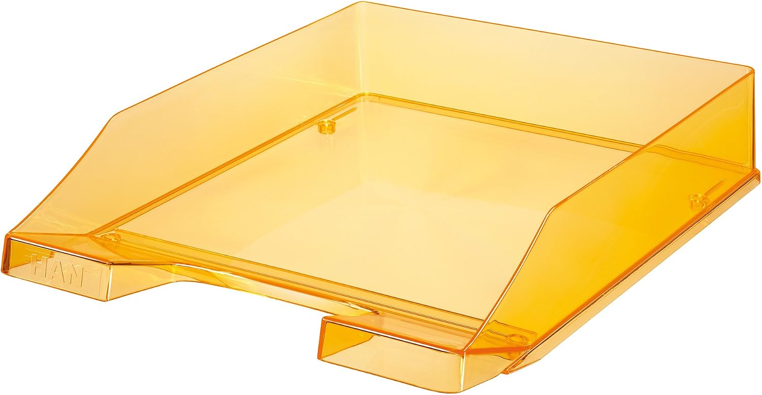 HAN Briefablage KLASSIK, DIN A4/C4, stapelbar, stabil, transparent ...