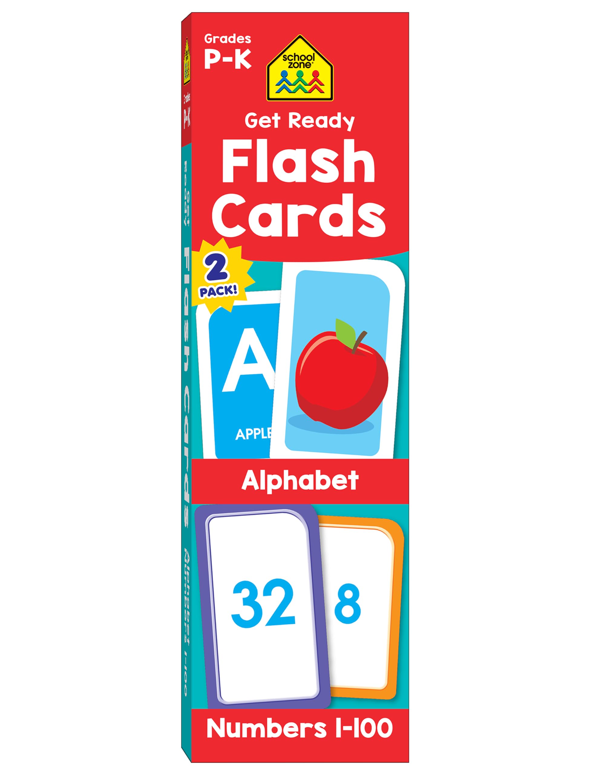 Mua School Zone Get Ready for School Flash Cards: Learn the Alphabet ...