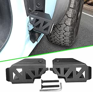 Amazon.com: Front Foot Pegs for Ford Bronco - Stainless & Solid Steel ...