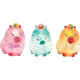 Amazon.com: ORB Curiosities Sparklee Capybara Squishy Toy Mega 3 Pack ...