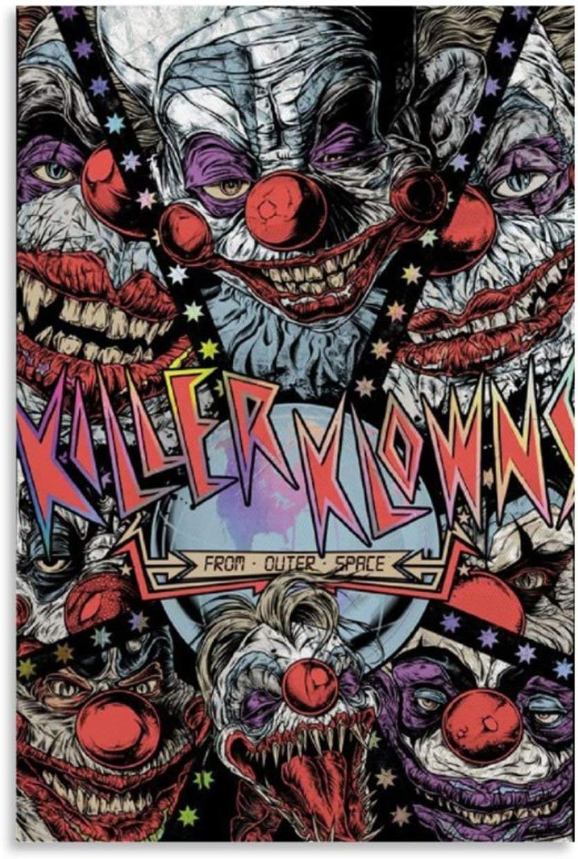 YJTY Póster alternativo de película de terror para decoración de pared ...