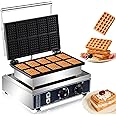 Amazon.com: 110V1650W Commercial Mini Square Waffle Maker, 10 Grids ...